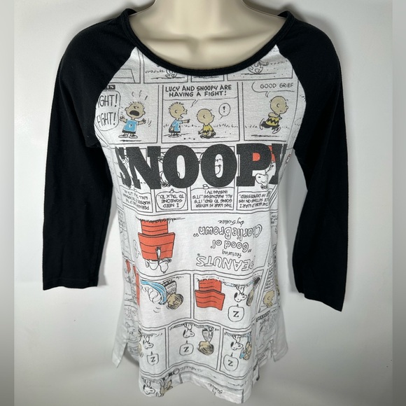 Peanuts | Tops | Peanuts Womens Snoopy Top Size Small | Poshmark